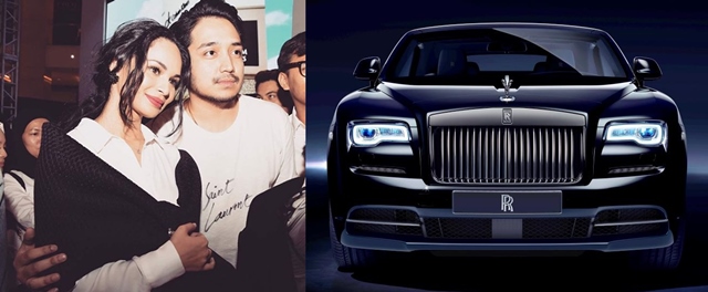 Izara Aishah Dan Adib Khalid Terima Rolls Royce Sebagai Hadiah Kahwin