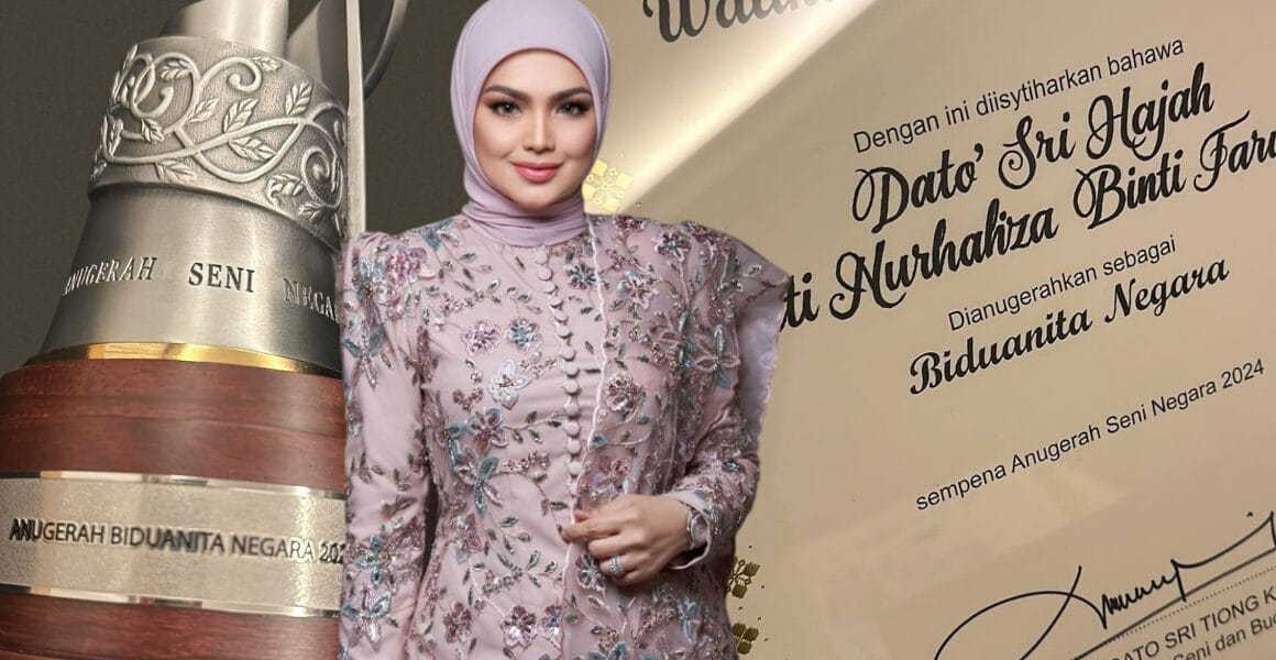 Selain Datuk Seri Siti Nurhaliza, 2 Selebriti Ini Juga Menerima Anugerah Biduan Negara
