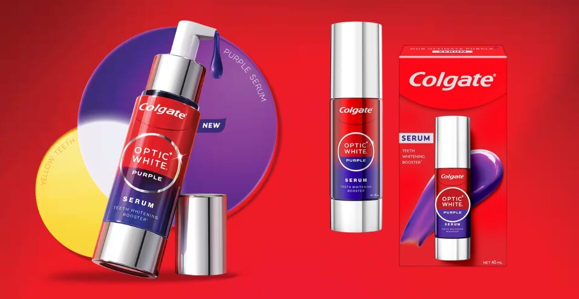 Serum Gigi Baharu Colgate Optic White Purple Serum
